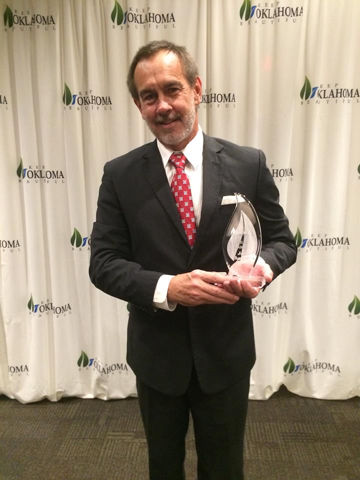 Joe Chappell honored by Keep Oklahoma Beautiful – Guthrie News Page