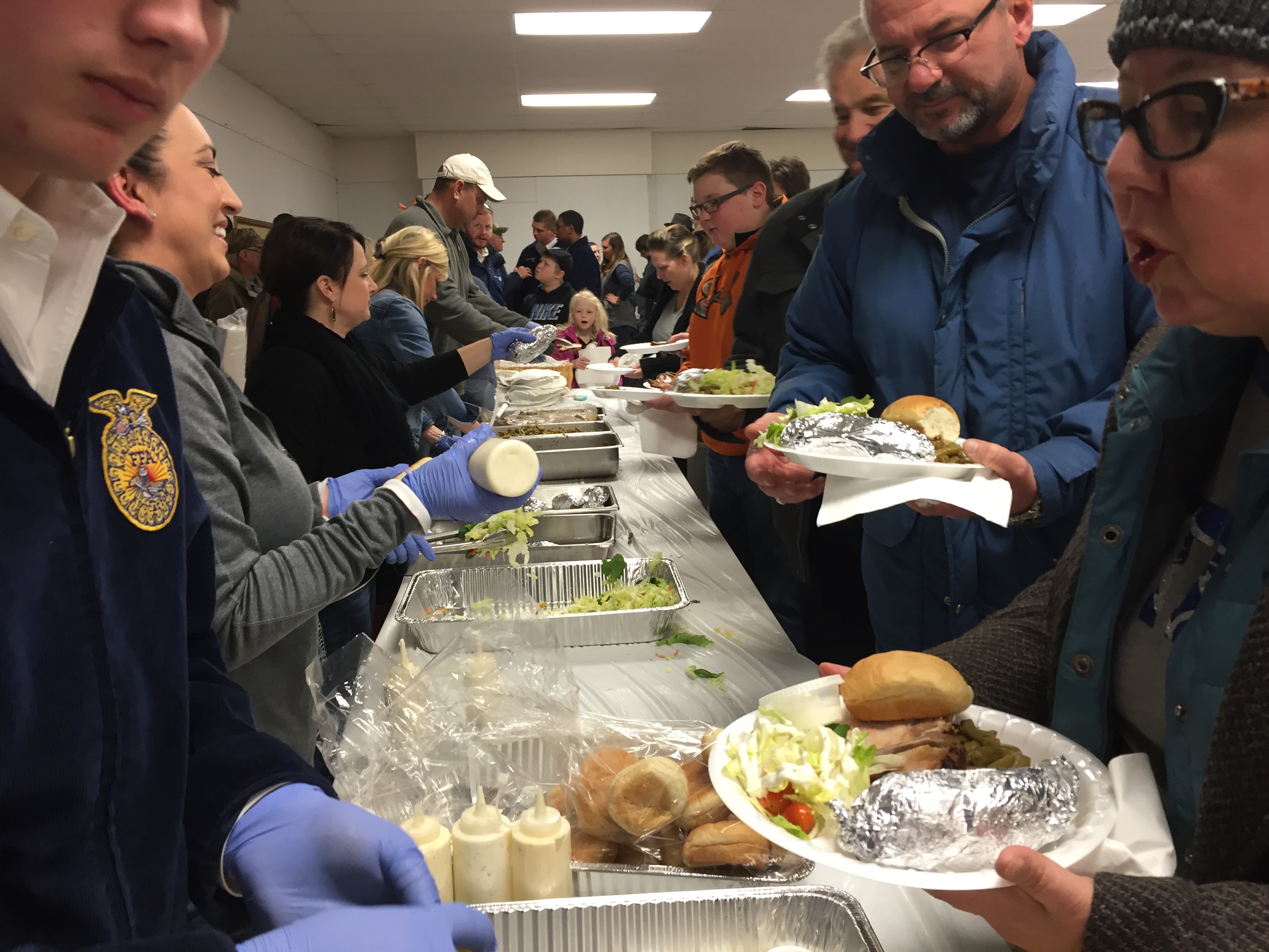 Pork Chop Dinner success for Guthrie FFA; local resident wins big prize ...