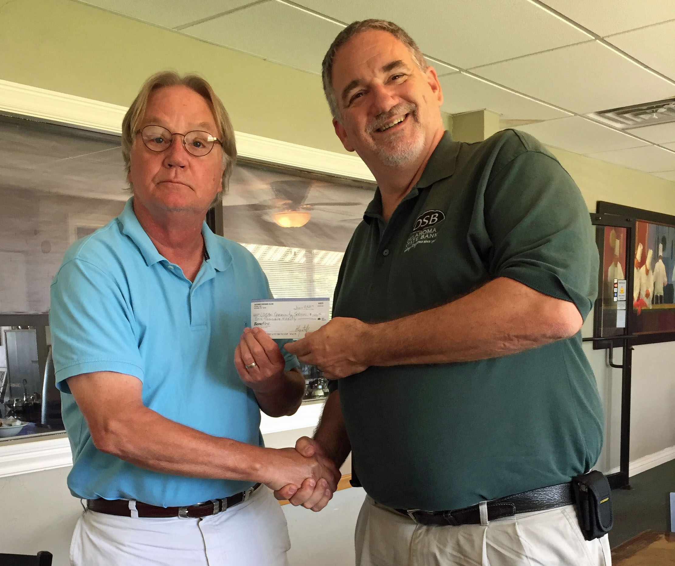 Kiwanis Club makes donation to Logan Community Services – Guthrie News Page