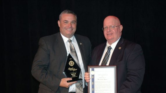 Dean named OSBI Agent of the Year – Guthrie News Page