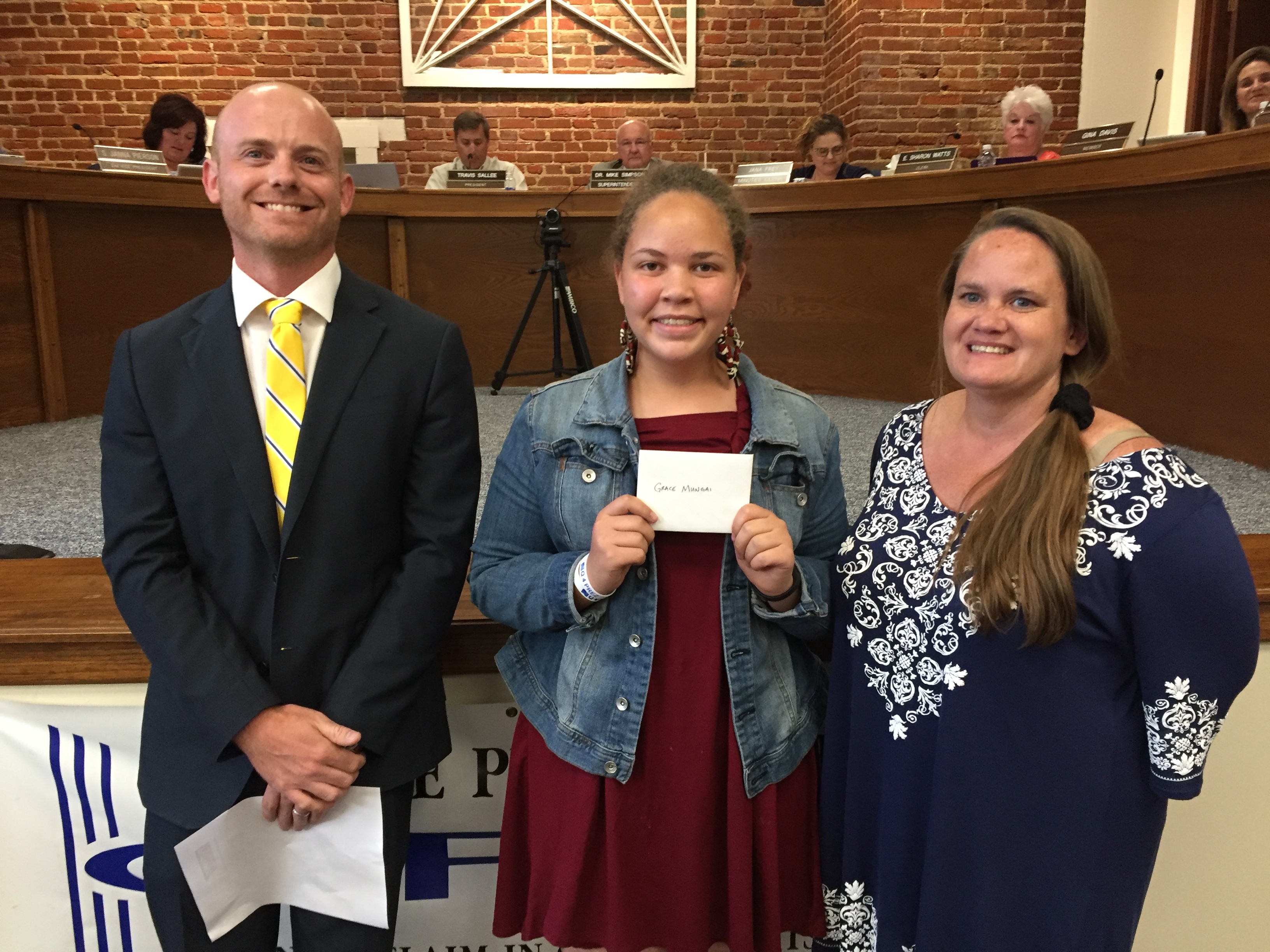 Video: Grace Mungai named Student of the Month for GPS – Guthrie News Page