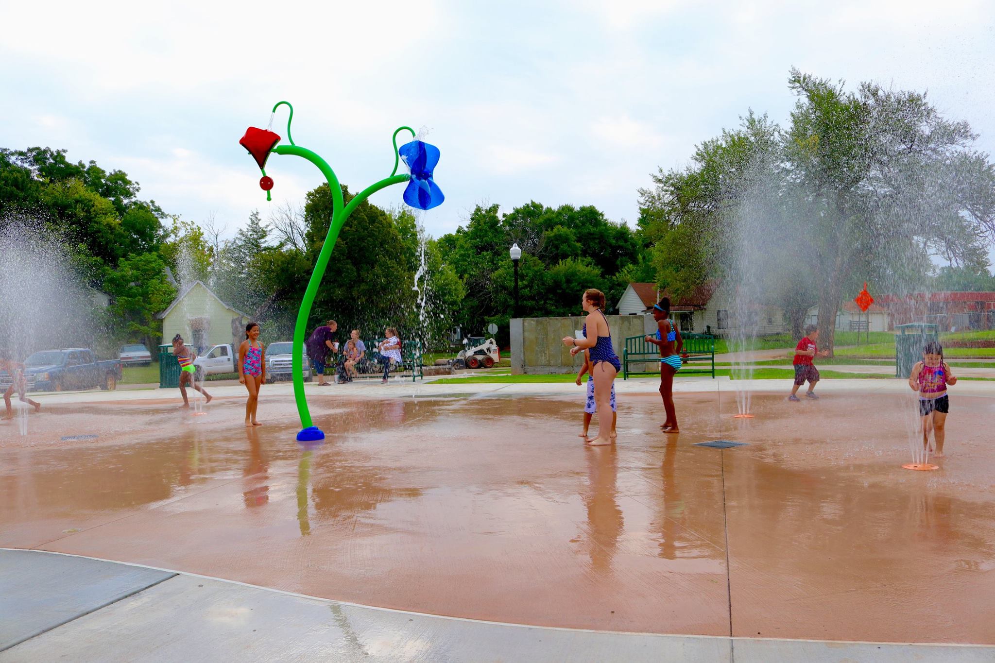 City of Guthrie opens Banner Park, first splash pad – Guthrie News Page
