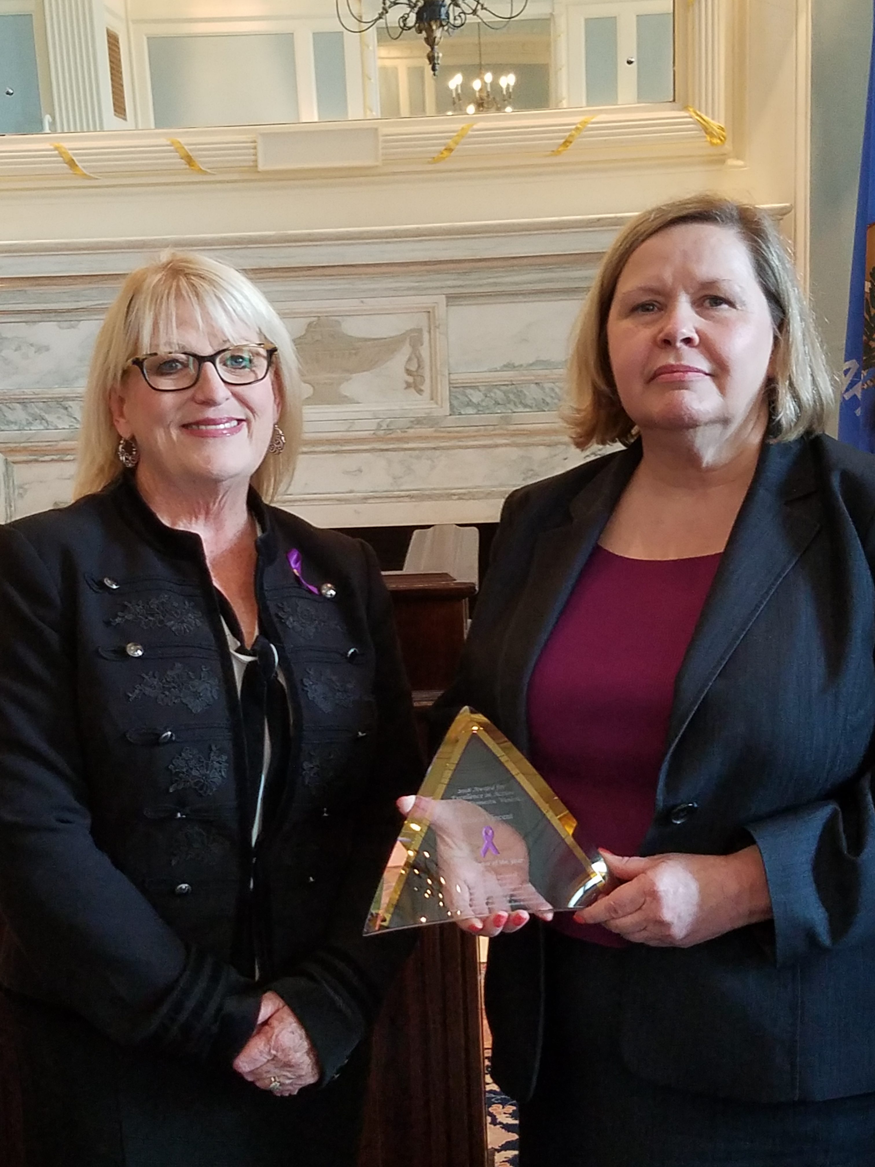 Debbie Vincent awarded with excellence in action against domestic ...