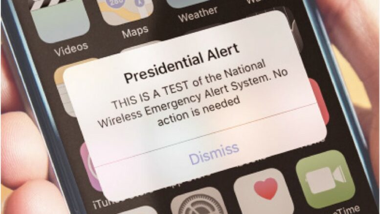 FEMA testing Wireless Emergency Alert System on Wednesday – Guthrie ...