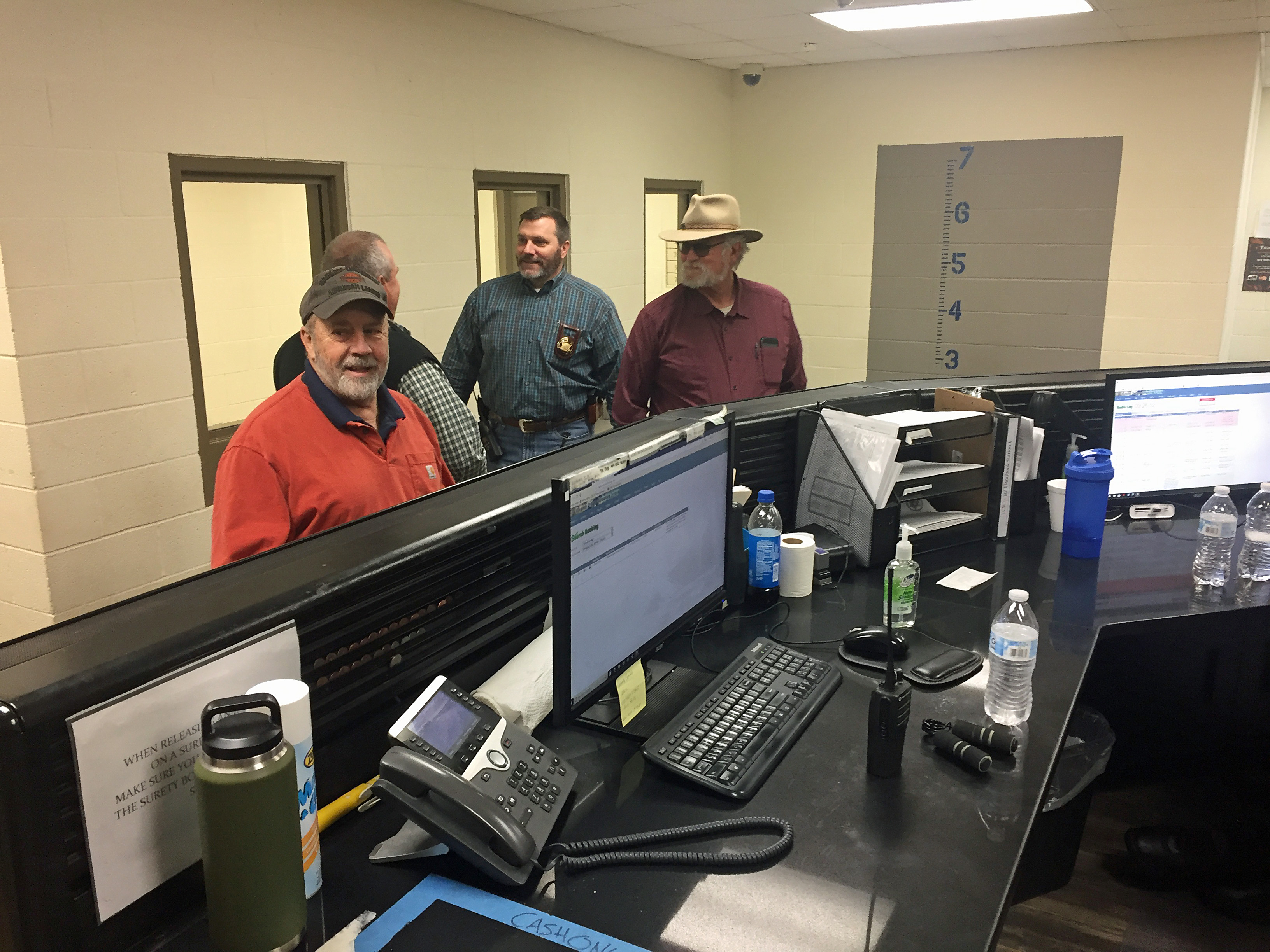 County commissioners conduct annual jail inspection; select chairman ...