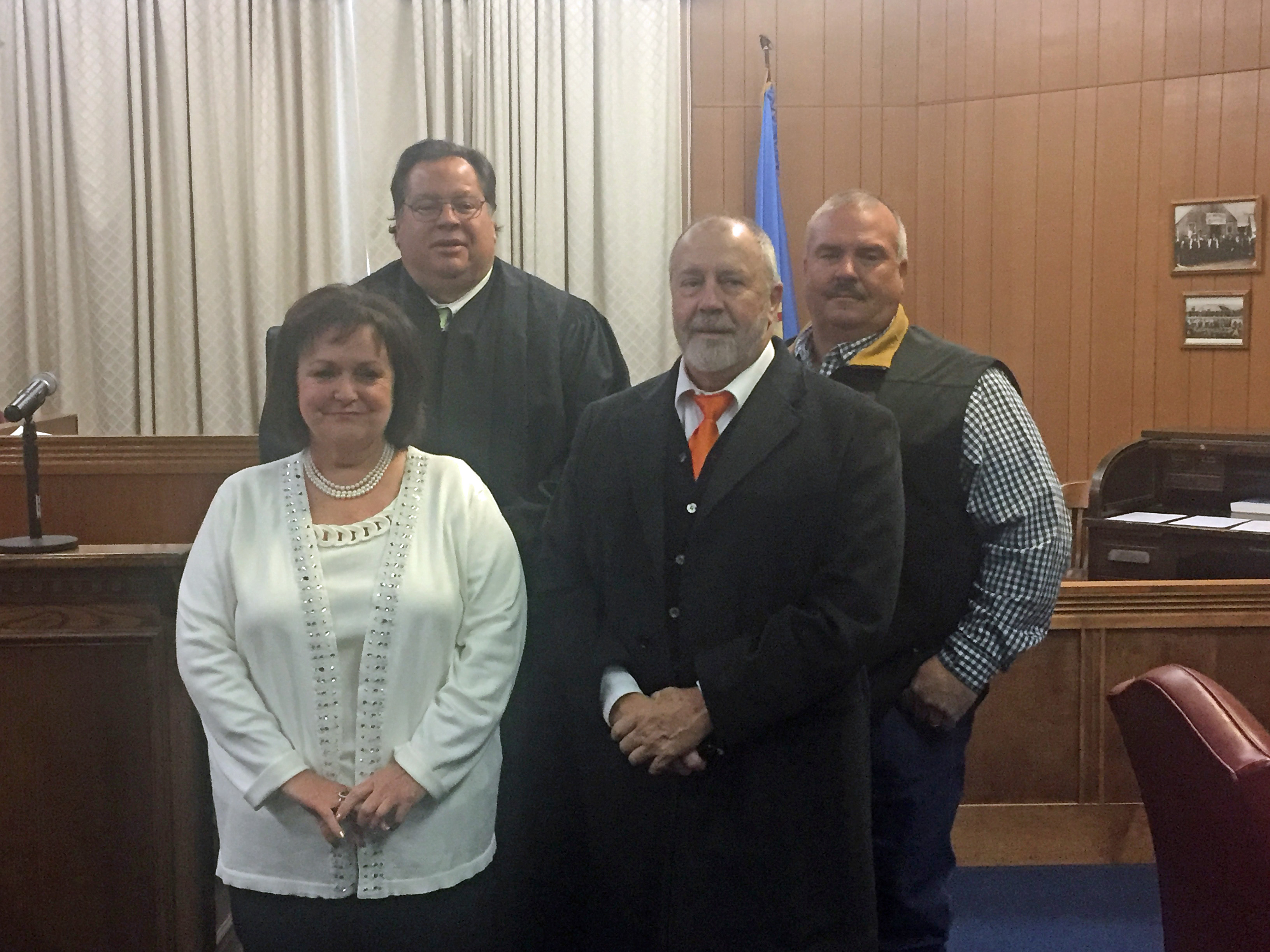 Watch: County officers sworn into office – Guthrie News Page