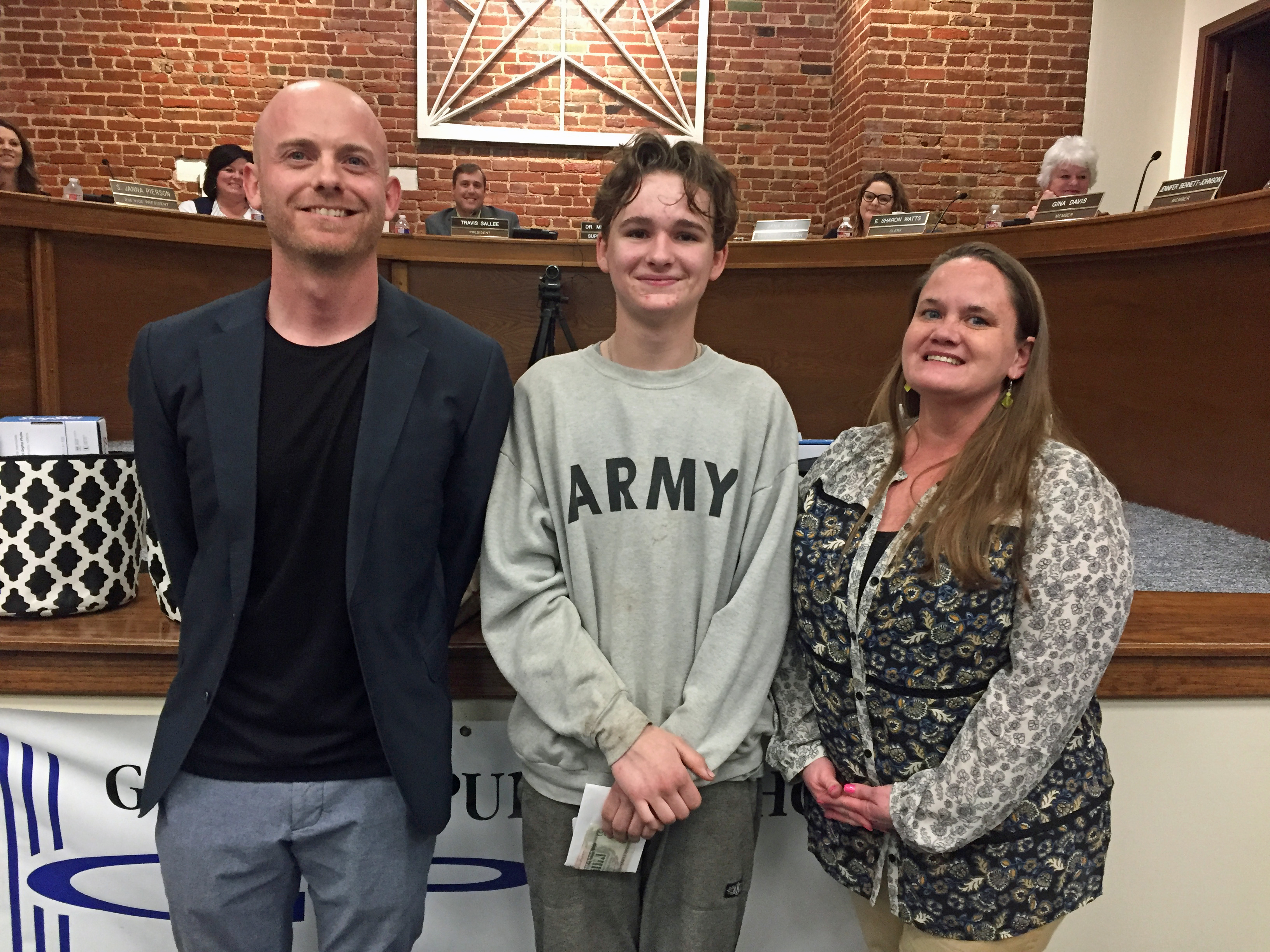 Watch: Wesley Cook named GPS Student of the Month – Guthrie News Page