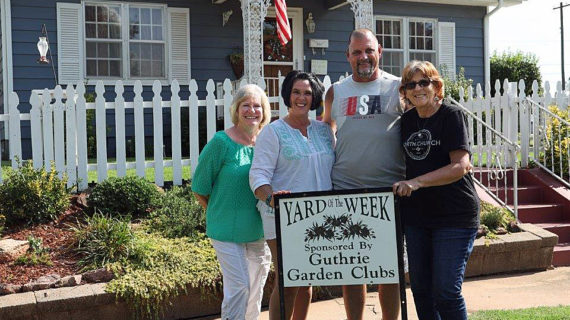 Riggs home selected as Yard of the Week by Garden Club – Guthrie News Page