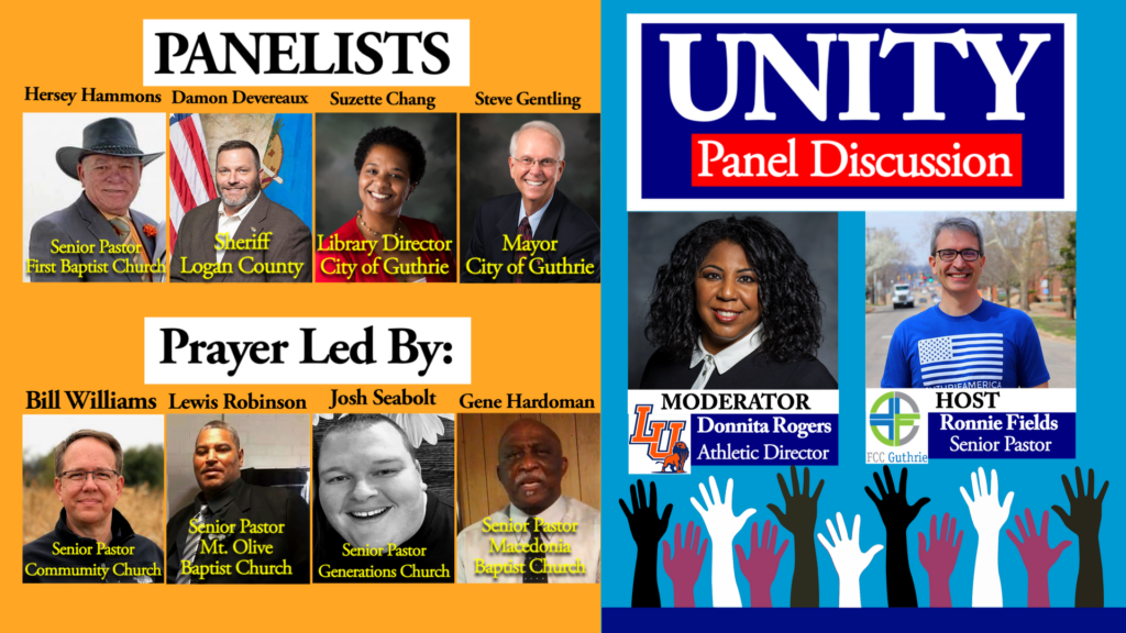 Watch: Unity Panel Discussion – Guthrie News Page