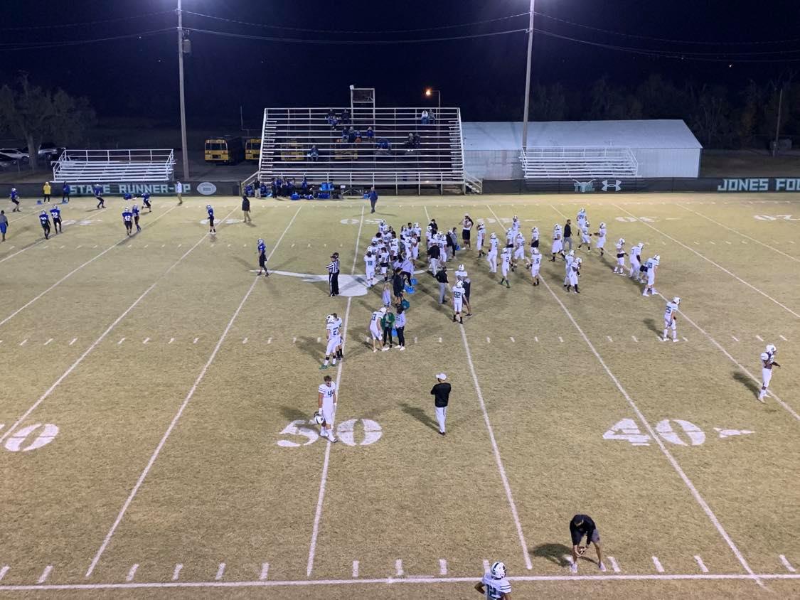 Guthrie falls to Jones on late touchdown; playoffs to begin with a bye ...