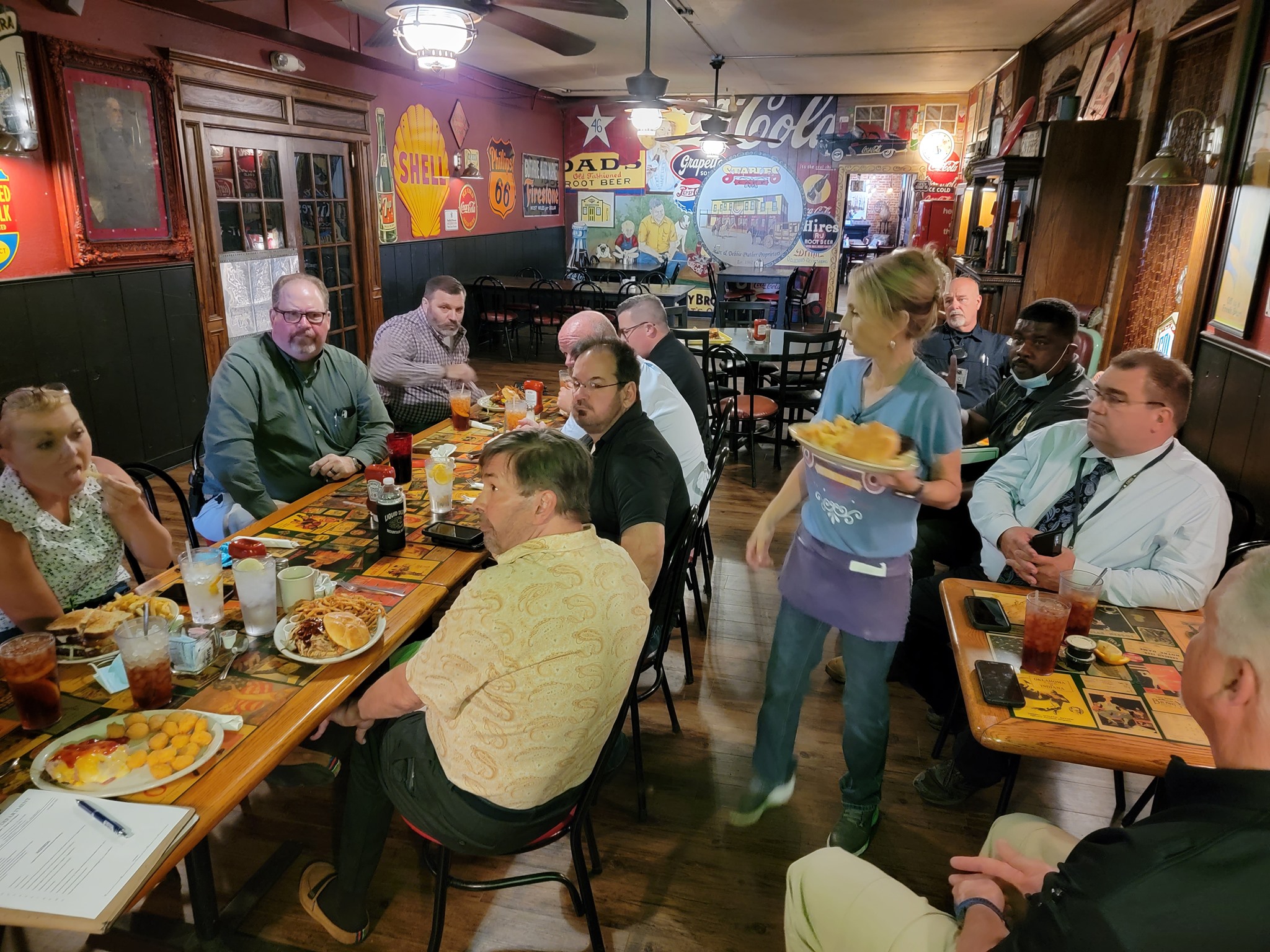 County-wide law enforcement agencies meet for discussion – Guthrie News ...
