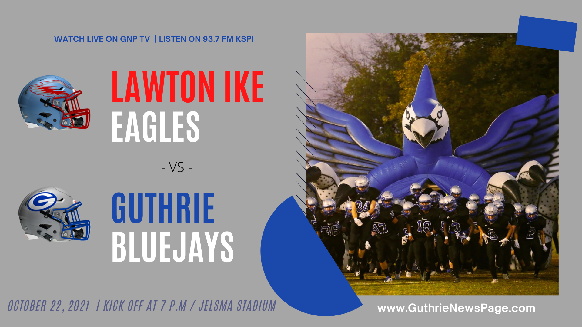 Watch: Guthrie Football Hosts Lawton Ike – Guthrie News Page