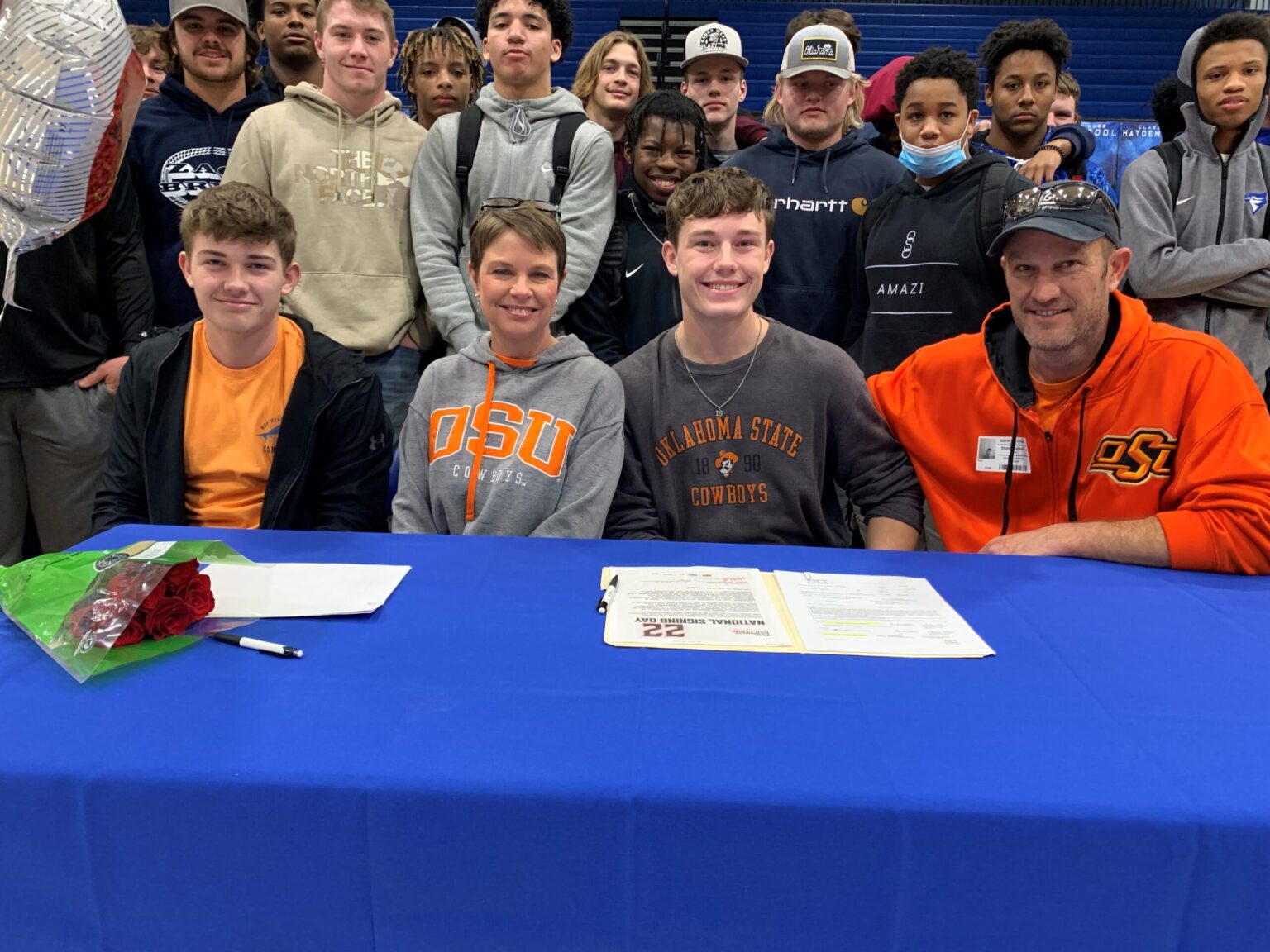 Watch: Trio of Jays sign letters to play college football – Guthrie ...