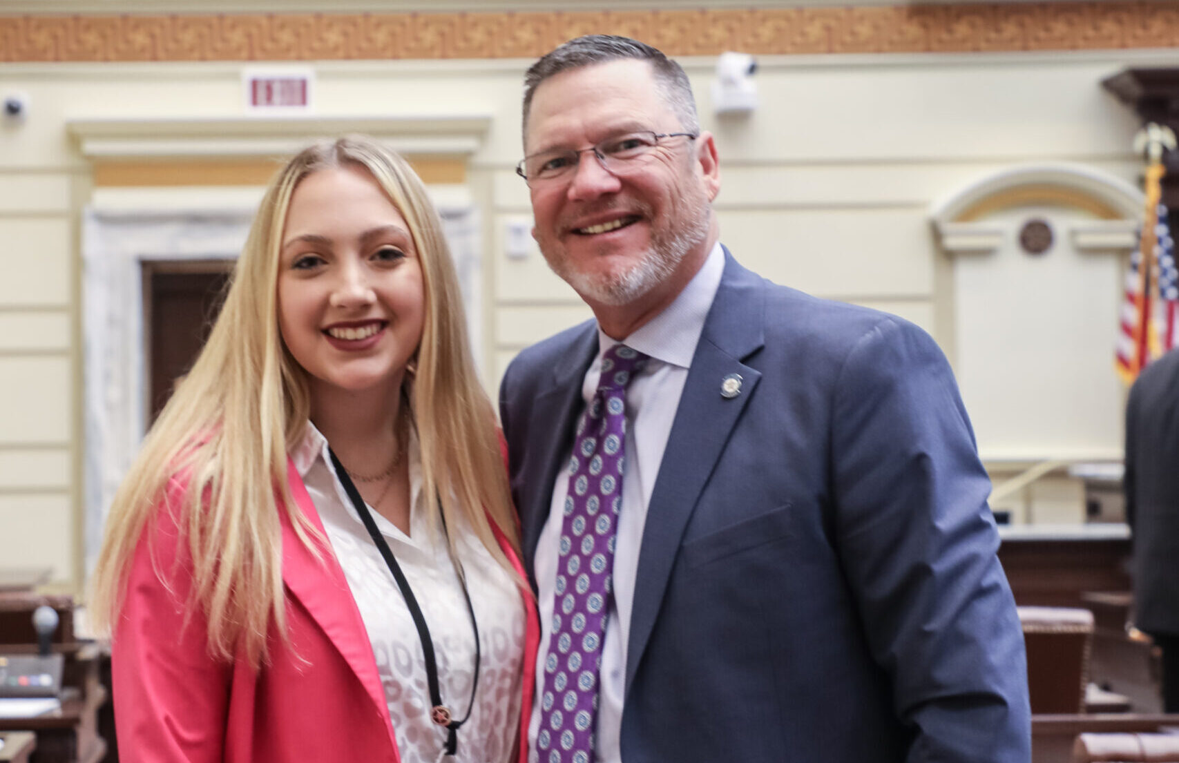 Guthrie High School junior serves as Senate page – Guthrie News Page