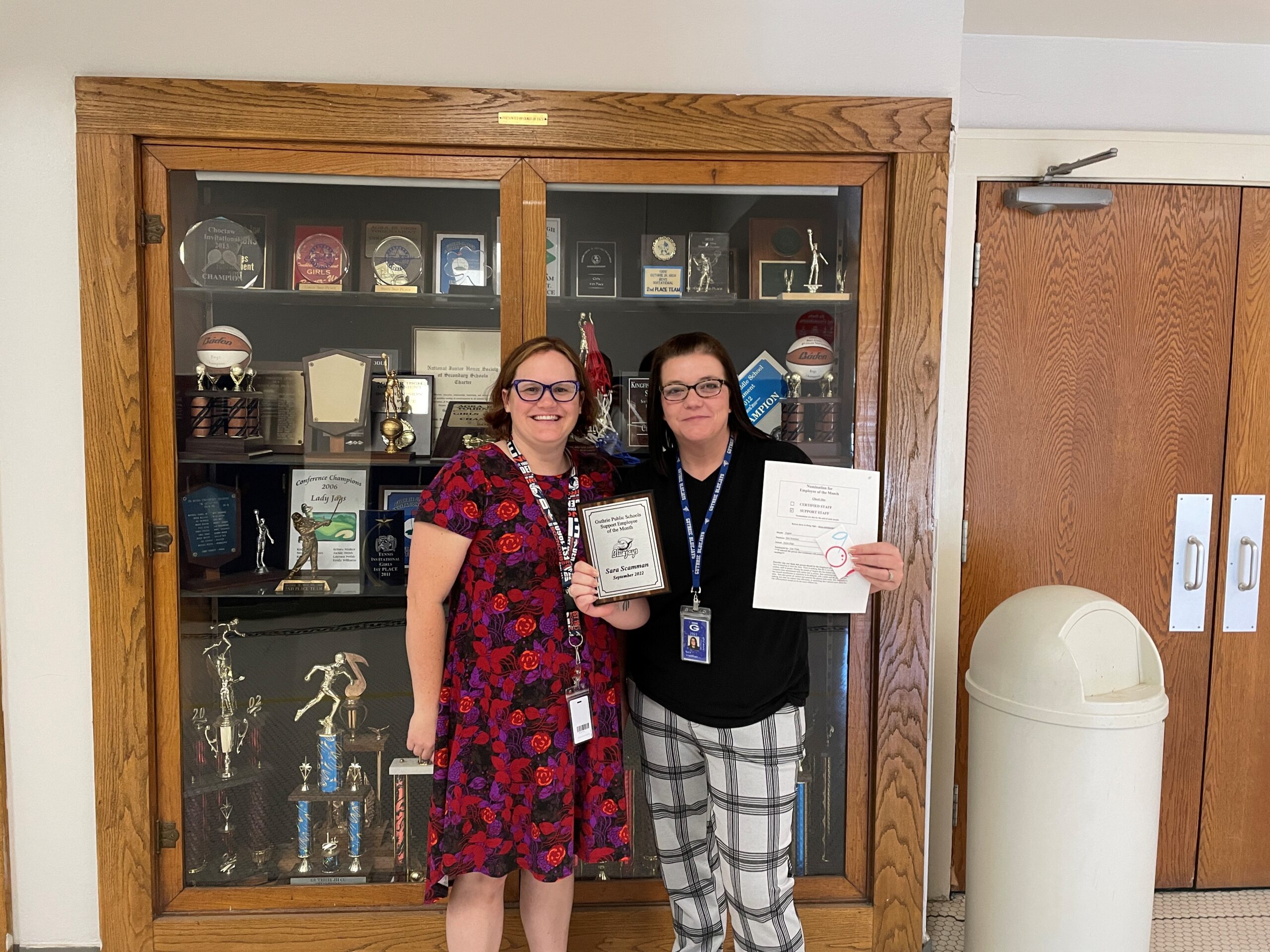 Sara Scamman, Kyri Hester named GPS Employees of the Month – Guthrie ...