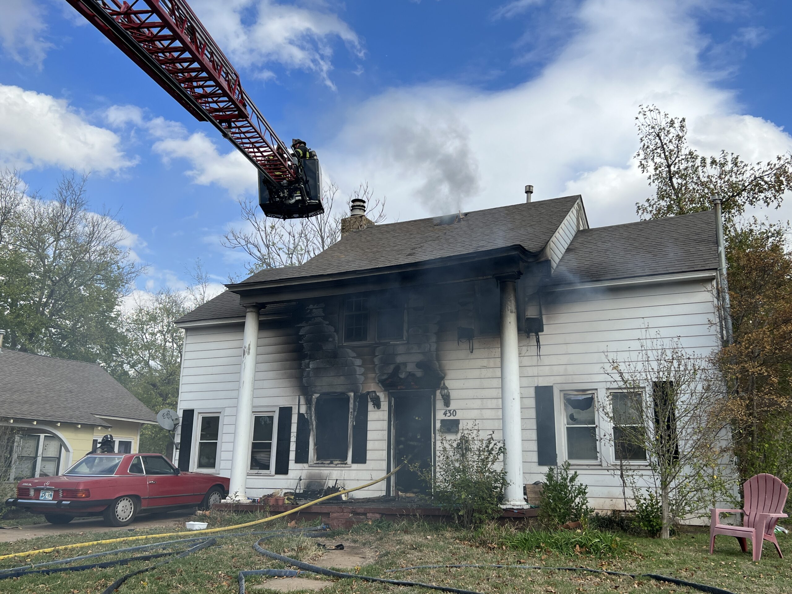 Video: Fire destroys home on Park Street – Guthrie News Page