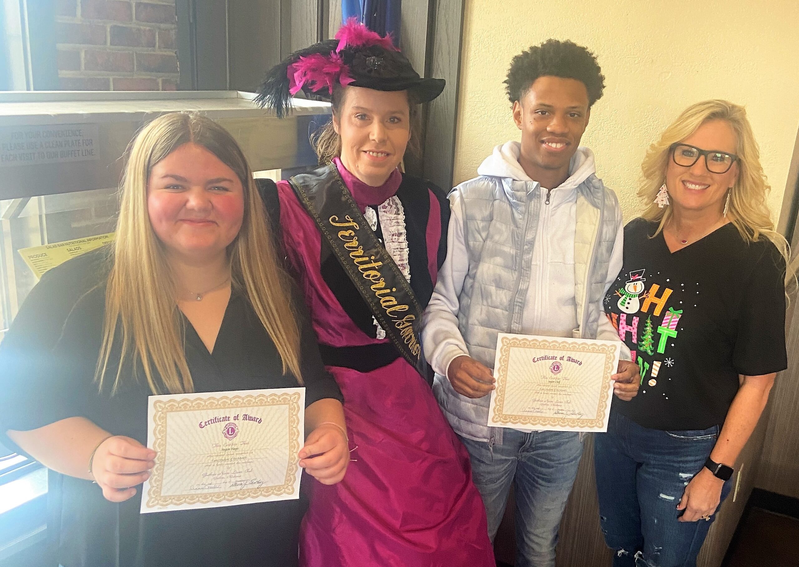 Peyton Hayes, Jaylen Chelf named Lions Students of the Month – Guthrie ...