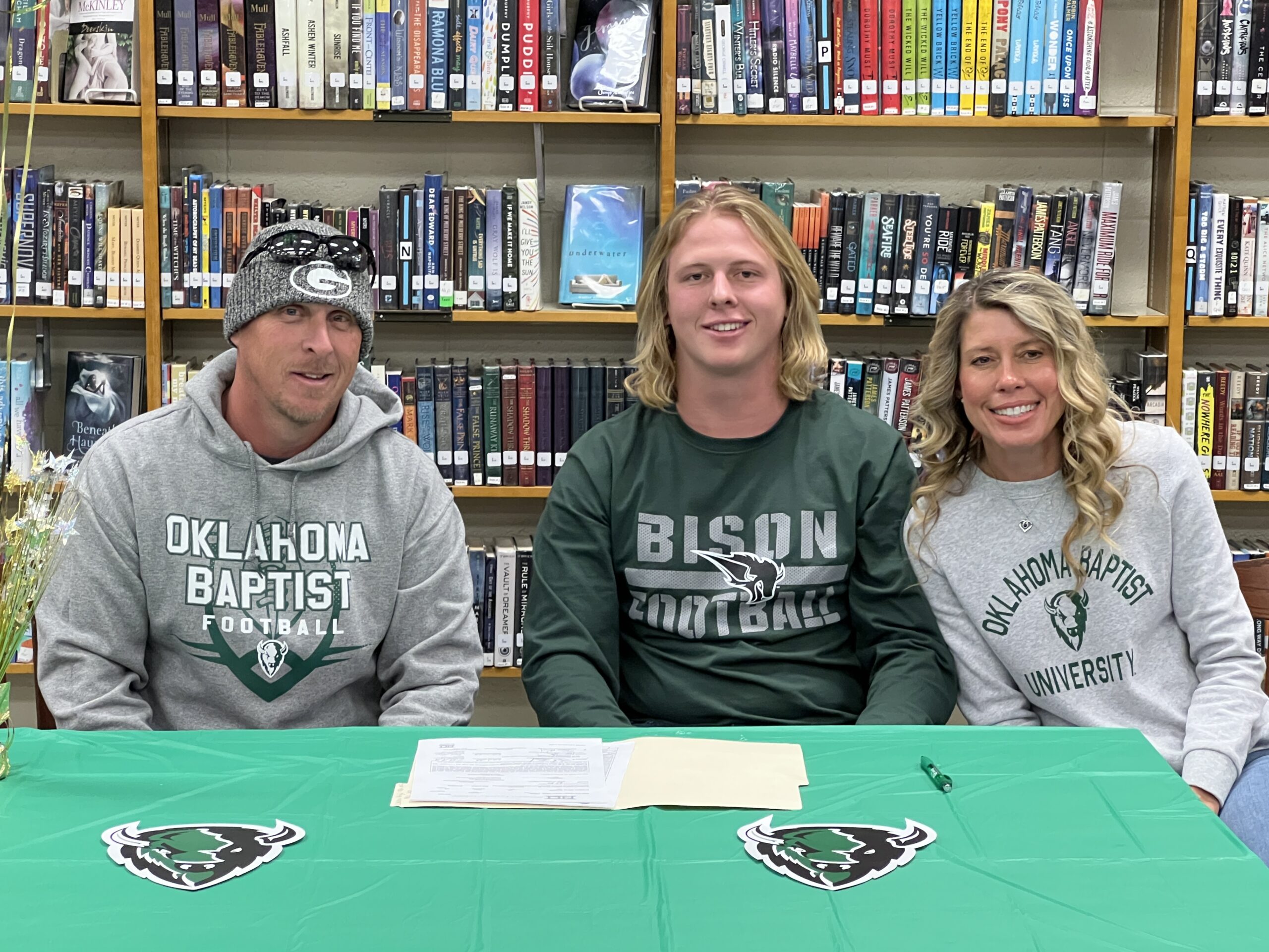 Watch: Landen Hirzel signs with OBU Football – Guthrie News Page