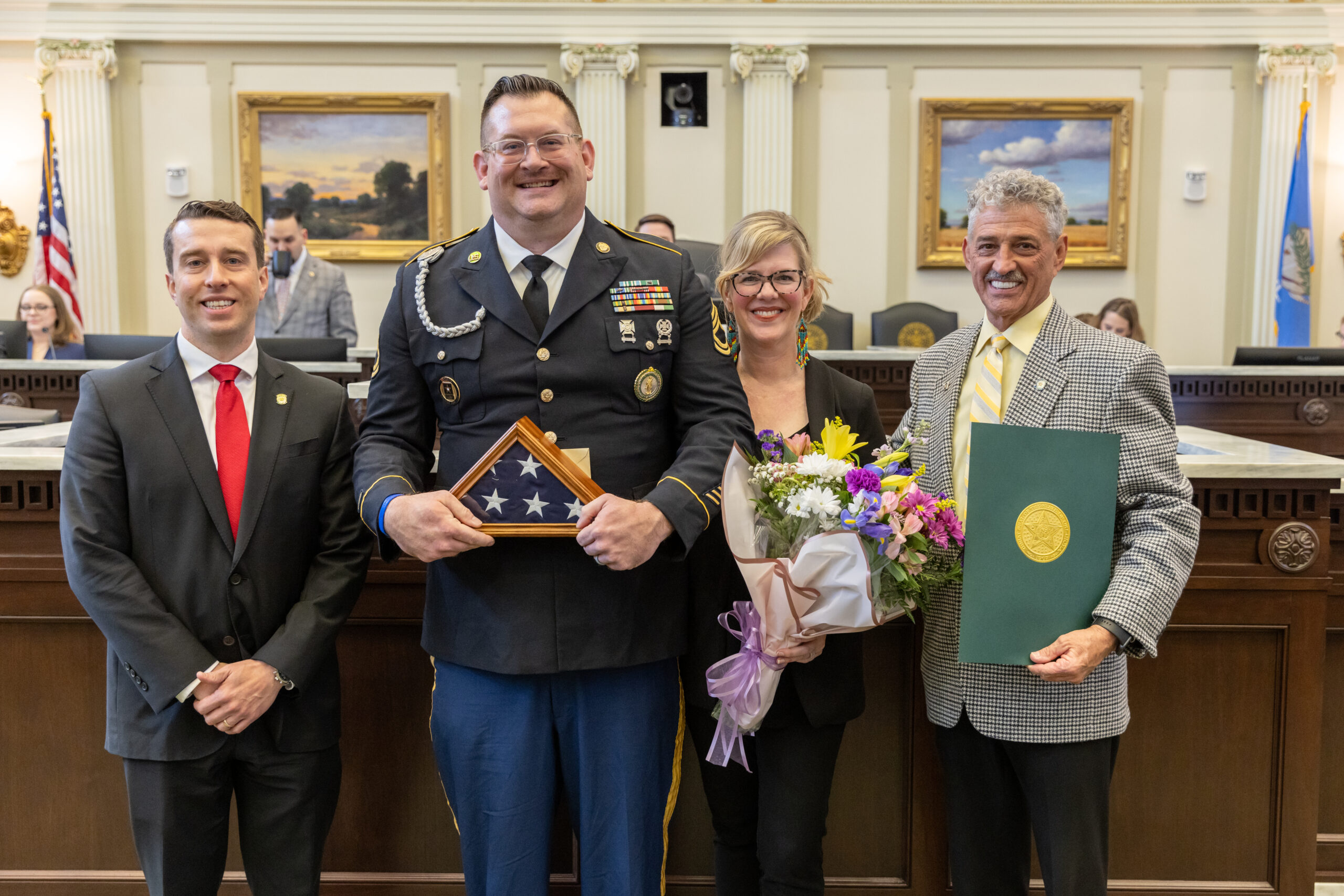 Rep. Talley: Honoring a Guthrie Veteran – Guthrie News Page