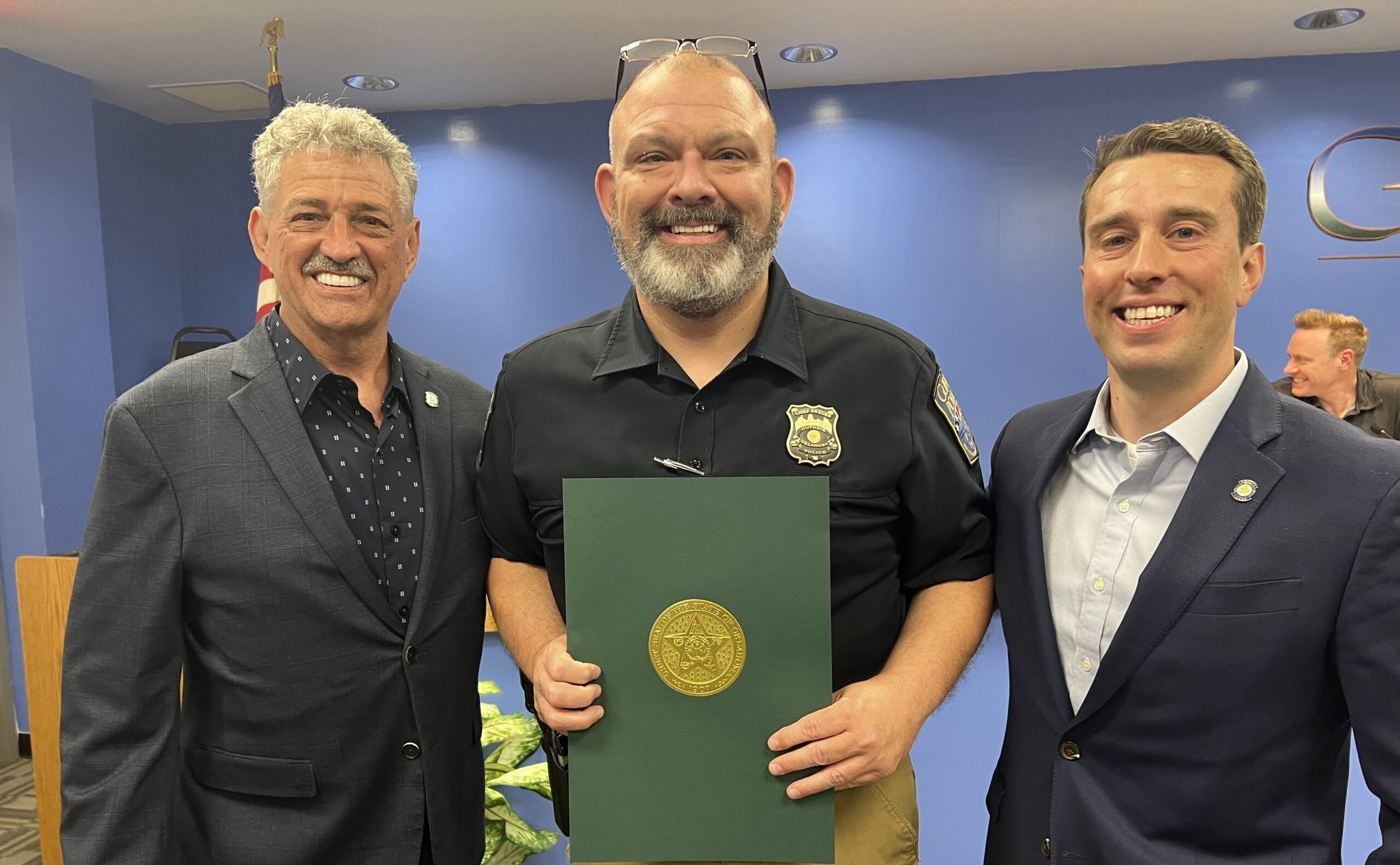 Police Chief Don Sweger honored with a citation from State Legislature ...