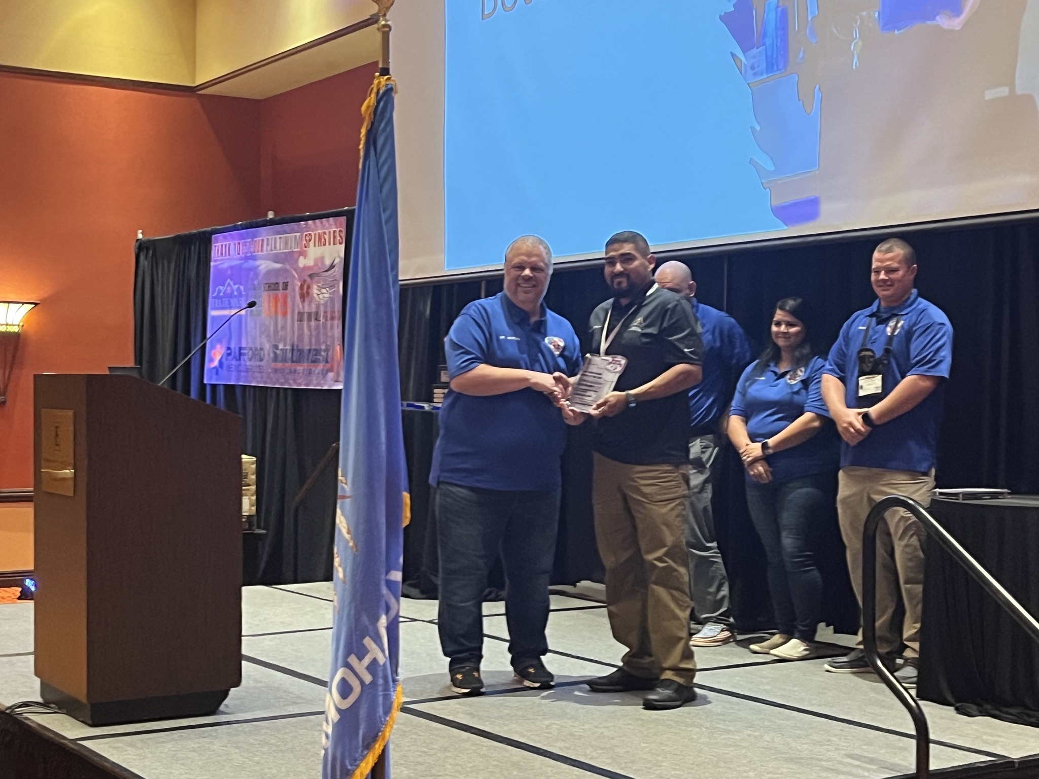 Guthrie police officer honored as Officer of the Year at Heroes in the ...