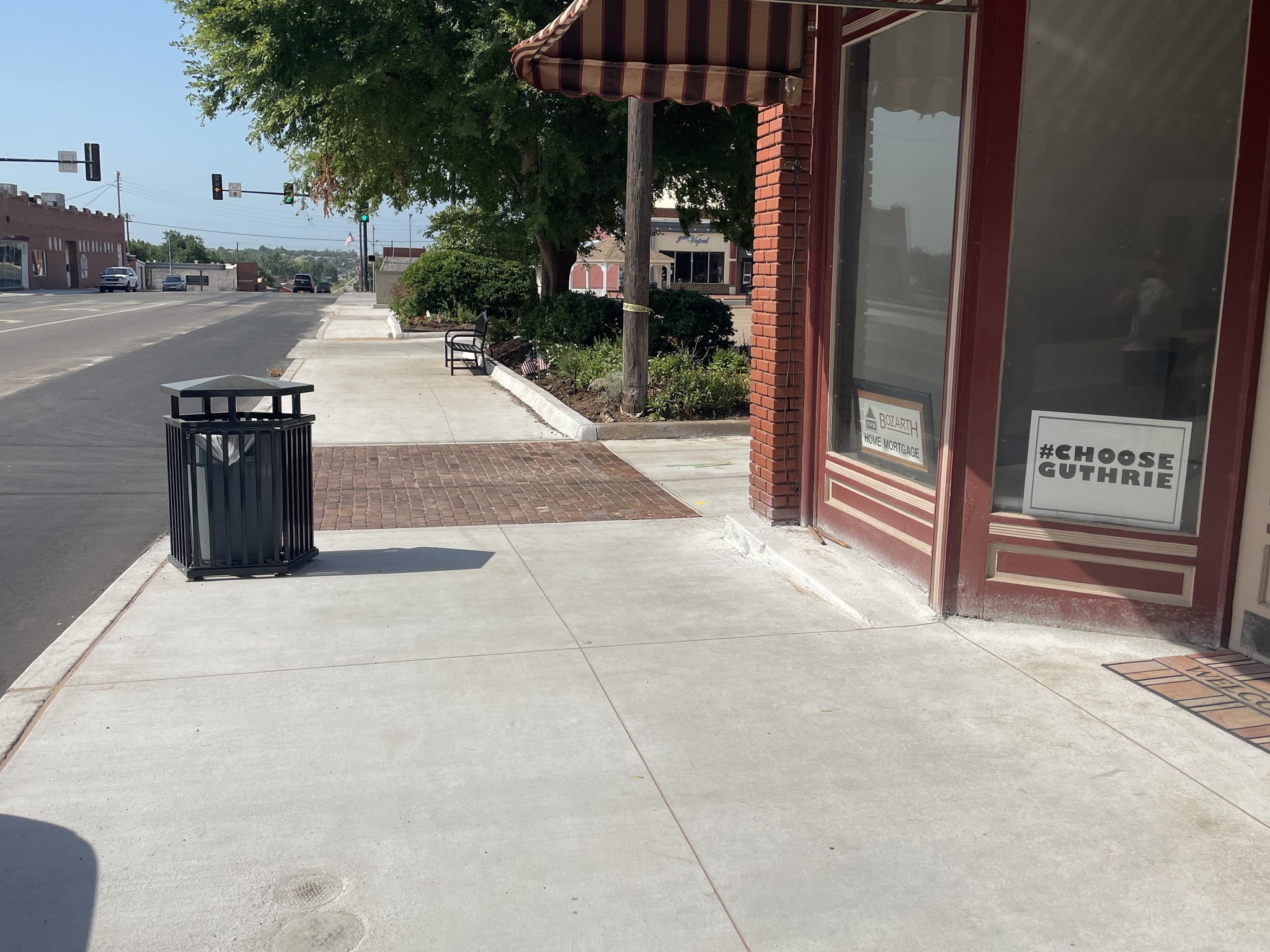 Downtown sidewalk project completed, ensuring ADA accessibility ...