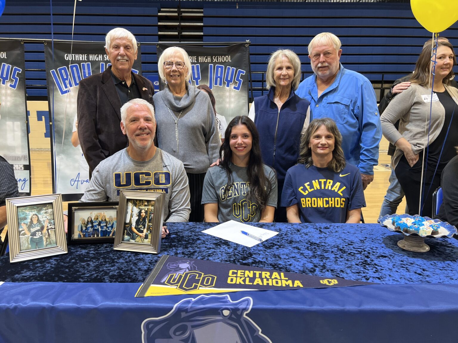 Watch: Four GHS athletes sign college letters of intent – Guthrie News Page