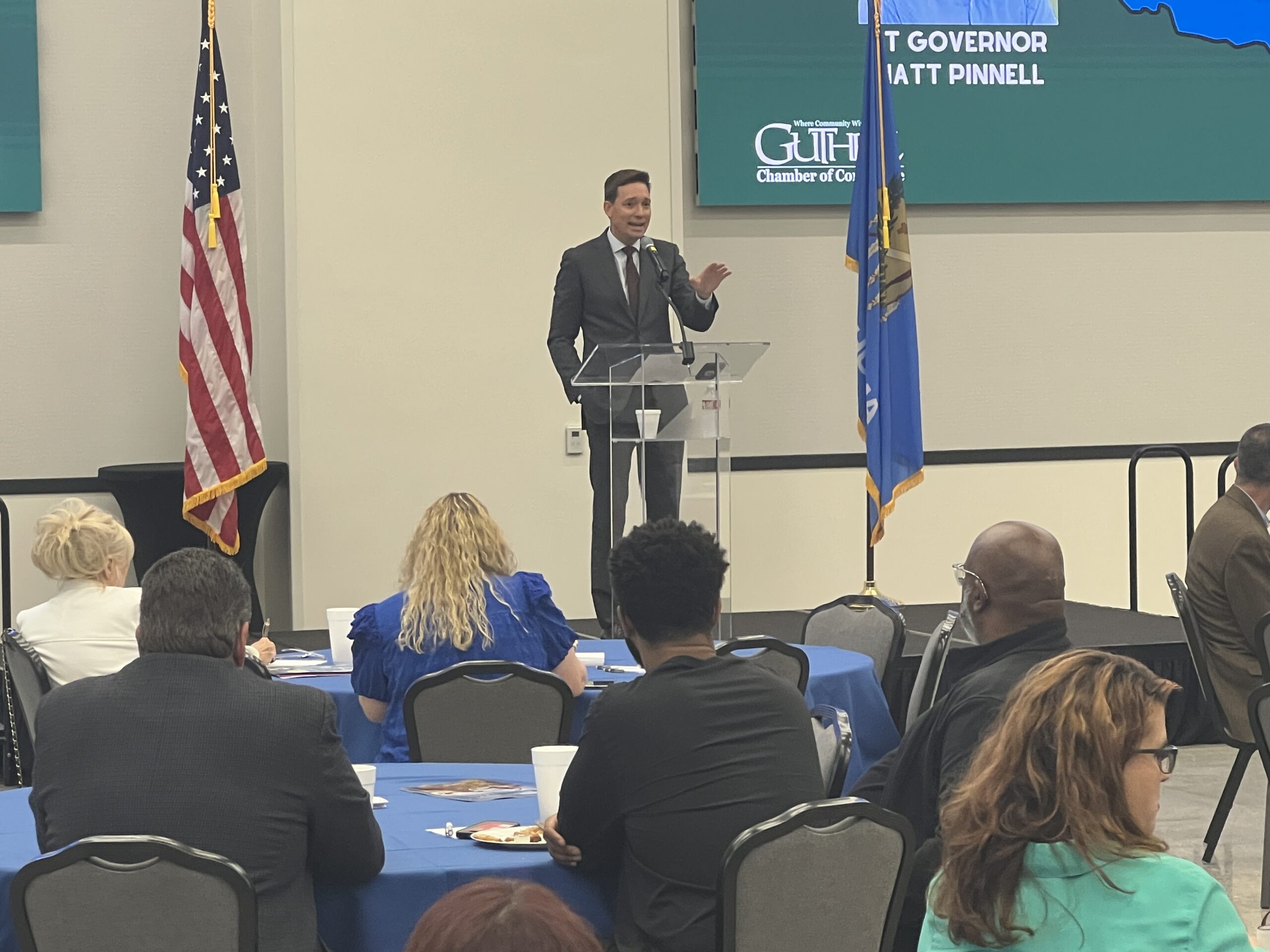 Lt. Gov. Matt Pinnell Visits Guthrie as Part of statewide workforce ...