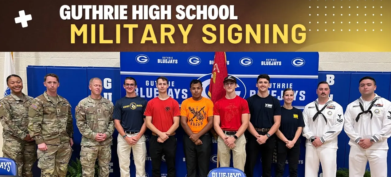 Watch: Six GHS students commit to military service in special signing ...