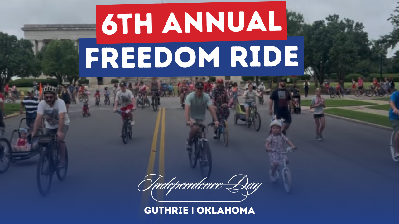Watch: Guthrie celebrates Independence Day with 6th Annual Freedom Ride ...