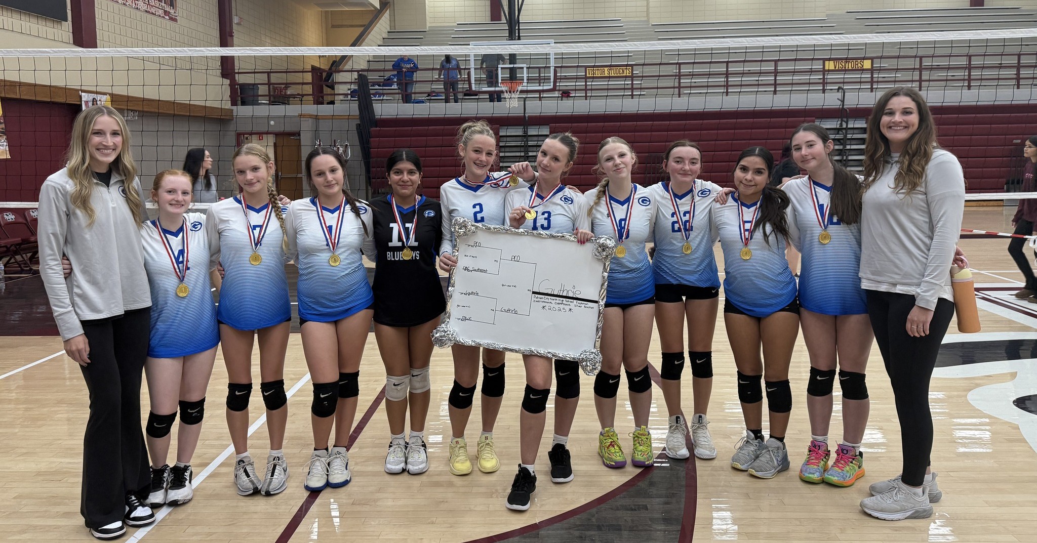 Freshmen Volleyball wins Silver Bracket at Putnam City North Tournament ...