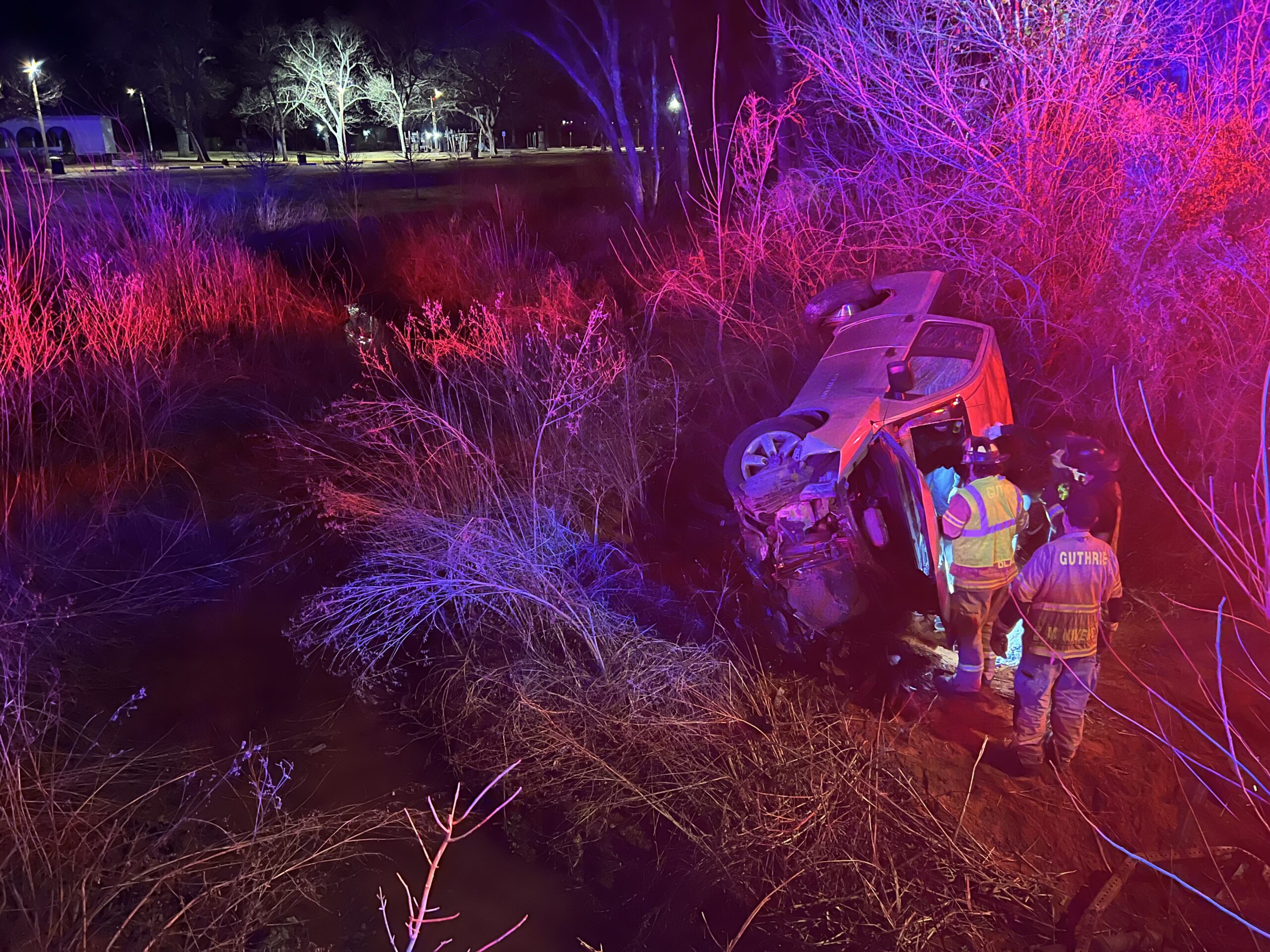 Early morning food delivery ends in rollover crash near Mineral Wells ...
