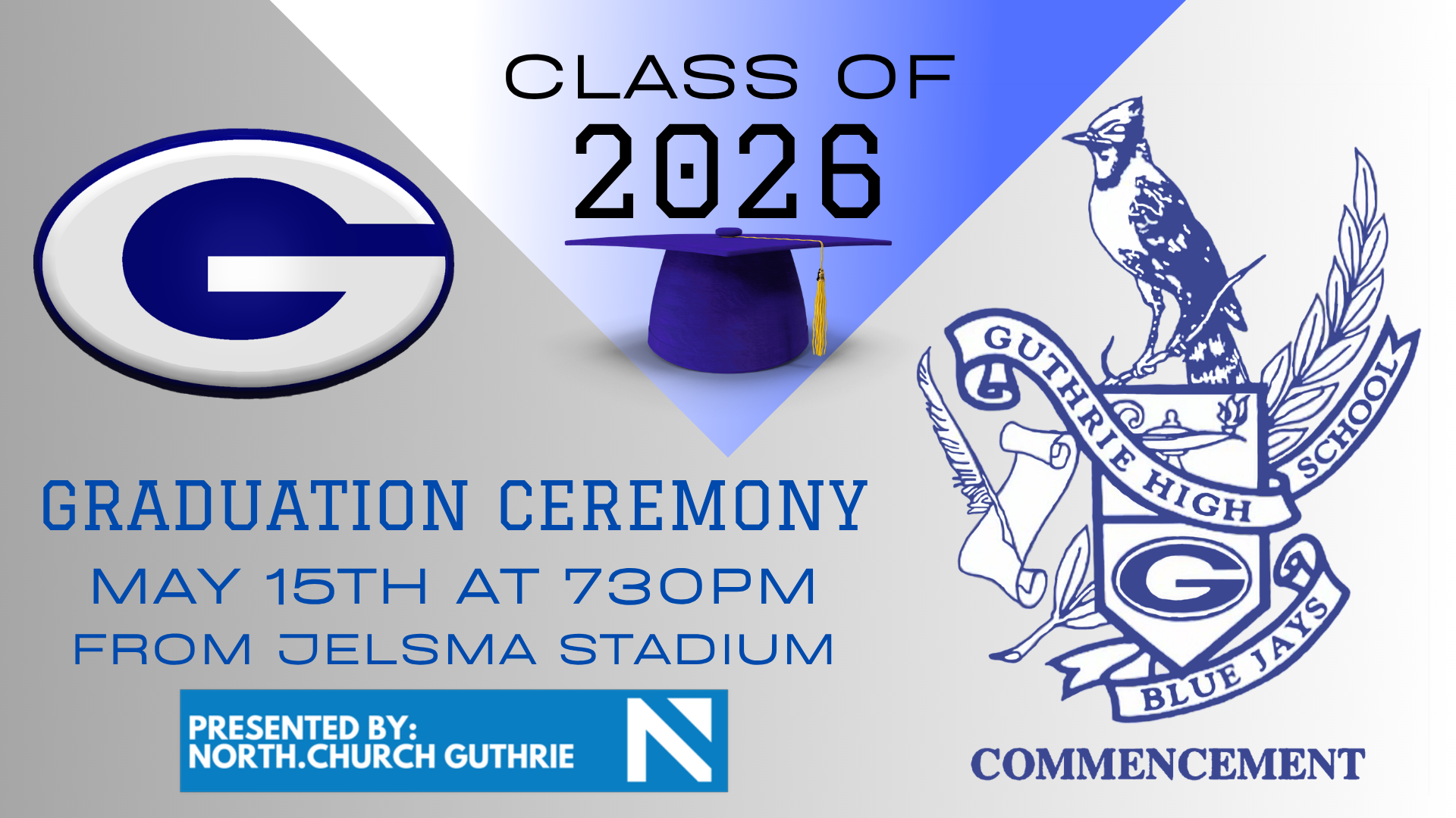 LIVE: Guthrie High School Class of 2026 Graduation Ceremony – Guthrie ...